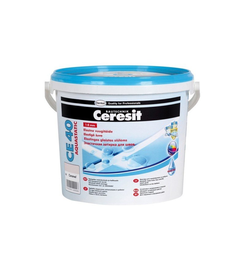 CE 40/1кг Aquastatic Затирка аквастатик (багама 43) 1 кг Ceresit ...
